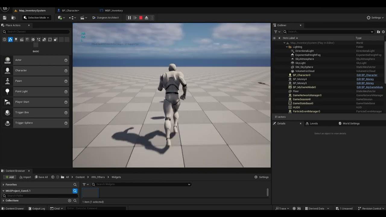 UE Widget Inventory 015 Show Mouse Cursor (SET) カーソルを表示する - YouTube