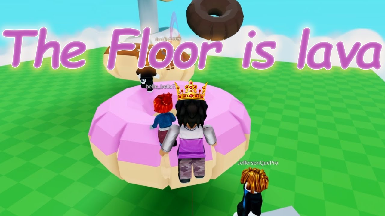 The Floor is Lava - Roblox - YouTube