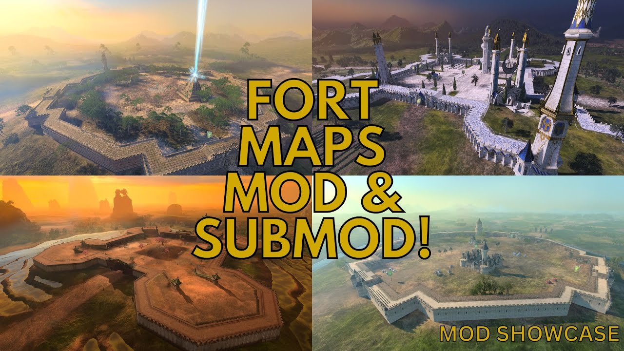 Fort Maps Mod Showcase! Total War: Warhammer 3! - YouTube