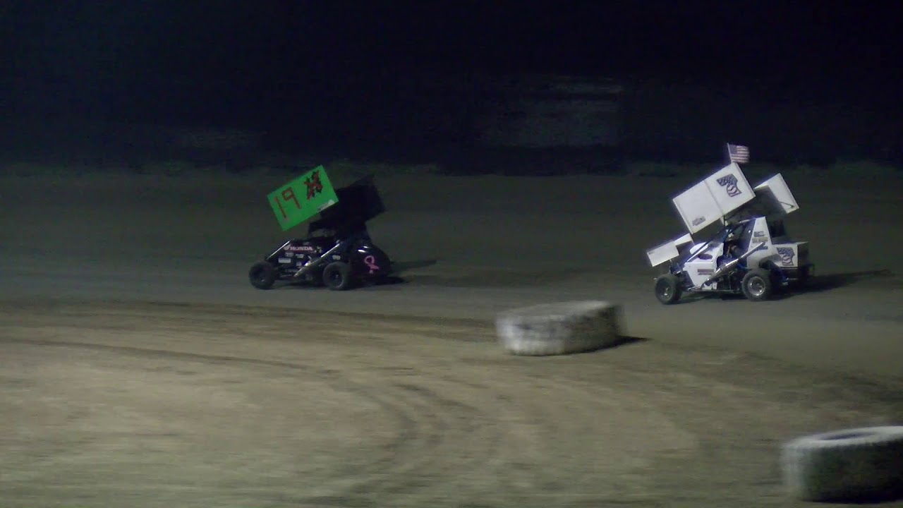 9-16-2017 250cc Micro Sprint's Main Event - YouTube