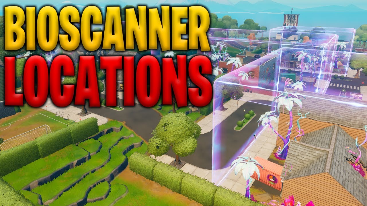 Where to place Bioscanners in Alien Biomes in Fortnite Chapter 2 Season ...