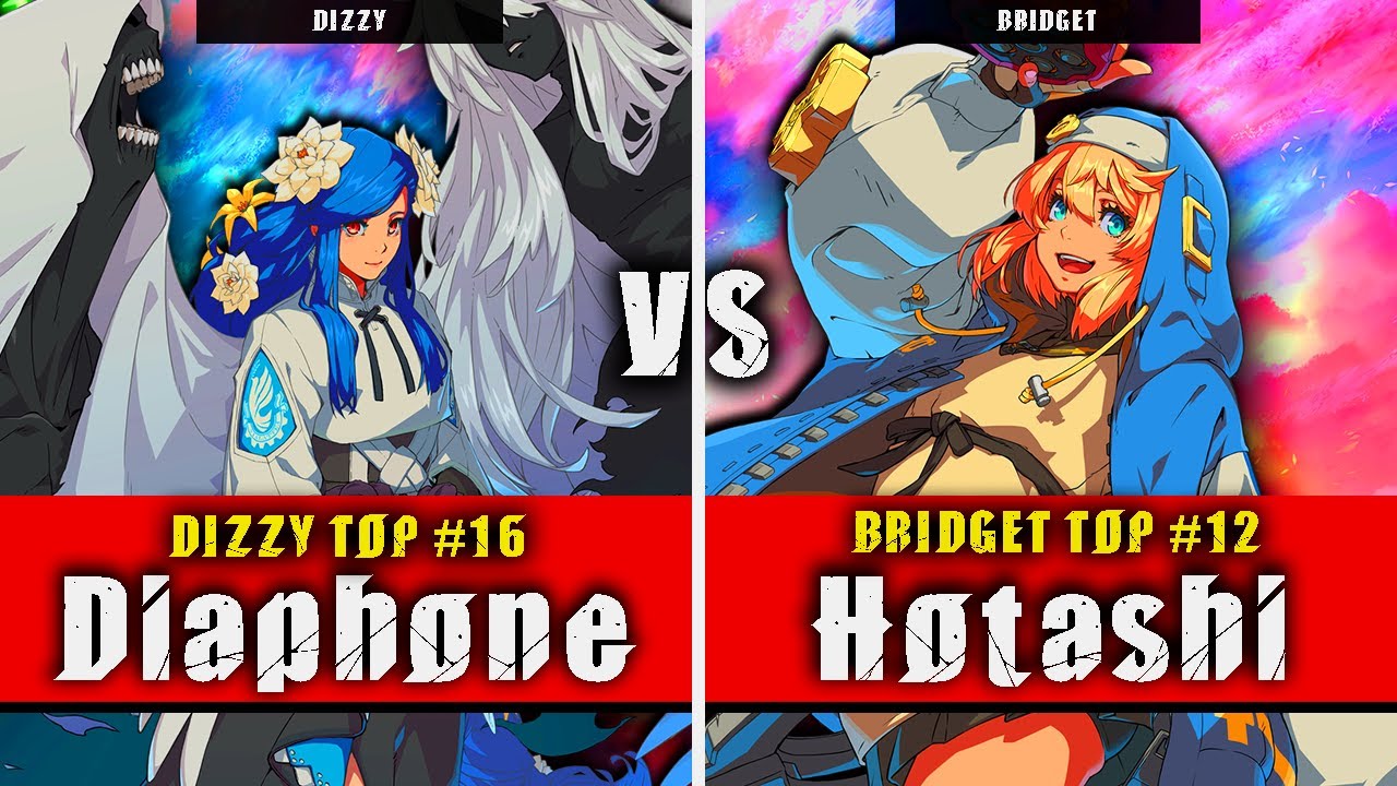 GGST | Diaphone (Dizzy) VS Hotashi (Bridget) | Guilty Gear Strive High ...