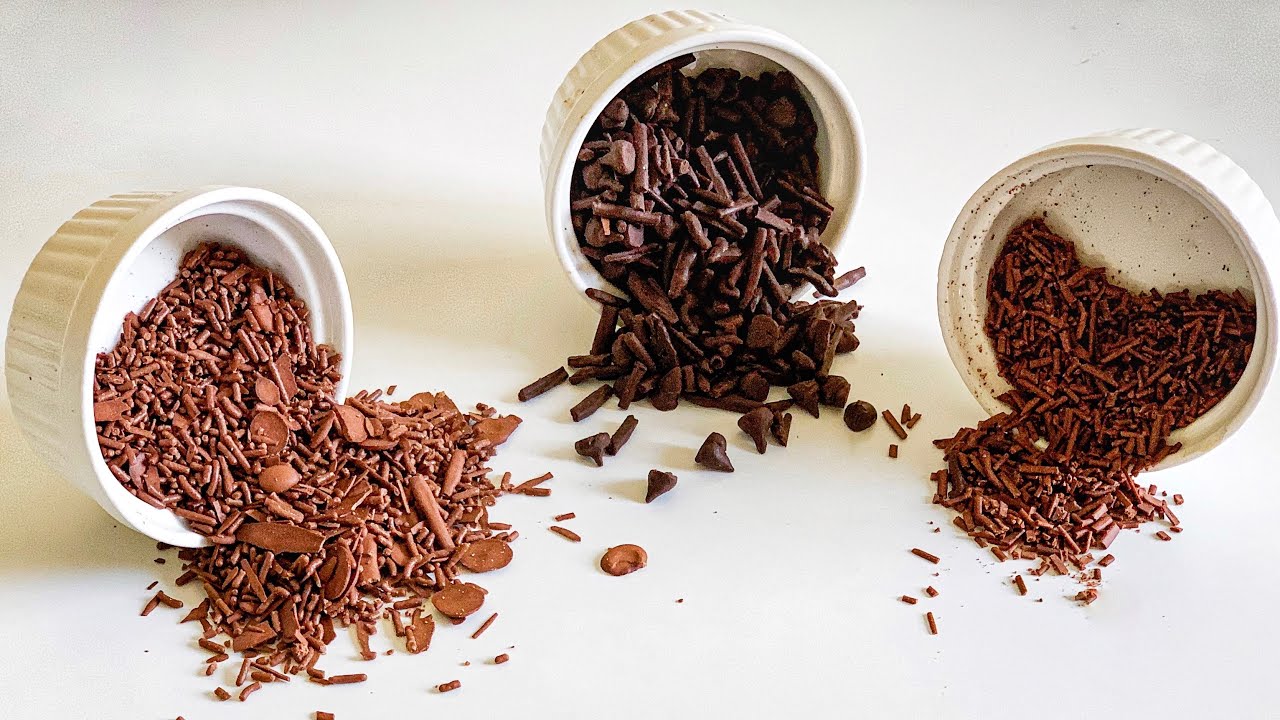 3 ways chocolate sprinkles with cocoa powder and chocolate |how to make ...