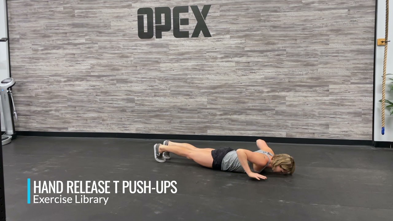 Hand Release T Push-Up - YouTube