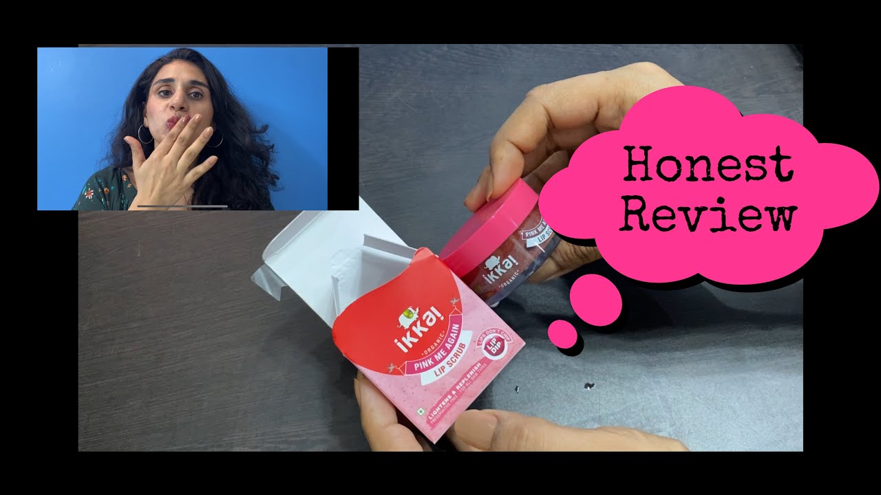 Ikkai by Lotus Herbals Pink Me Again Lip Scrub Review || How To Use A ...