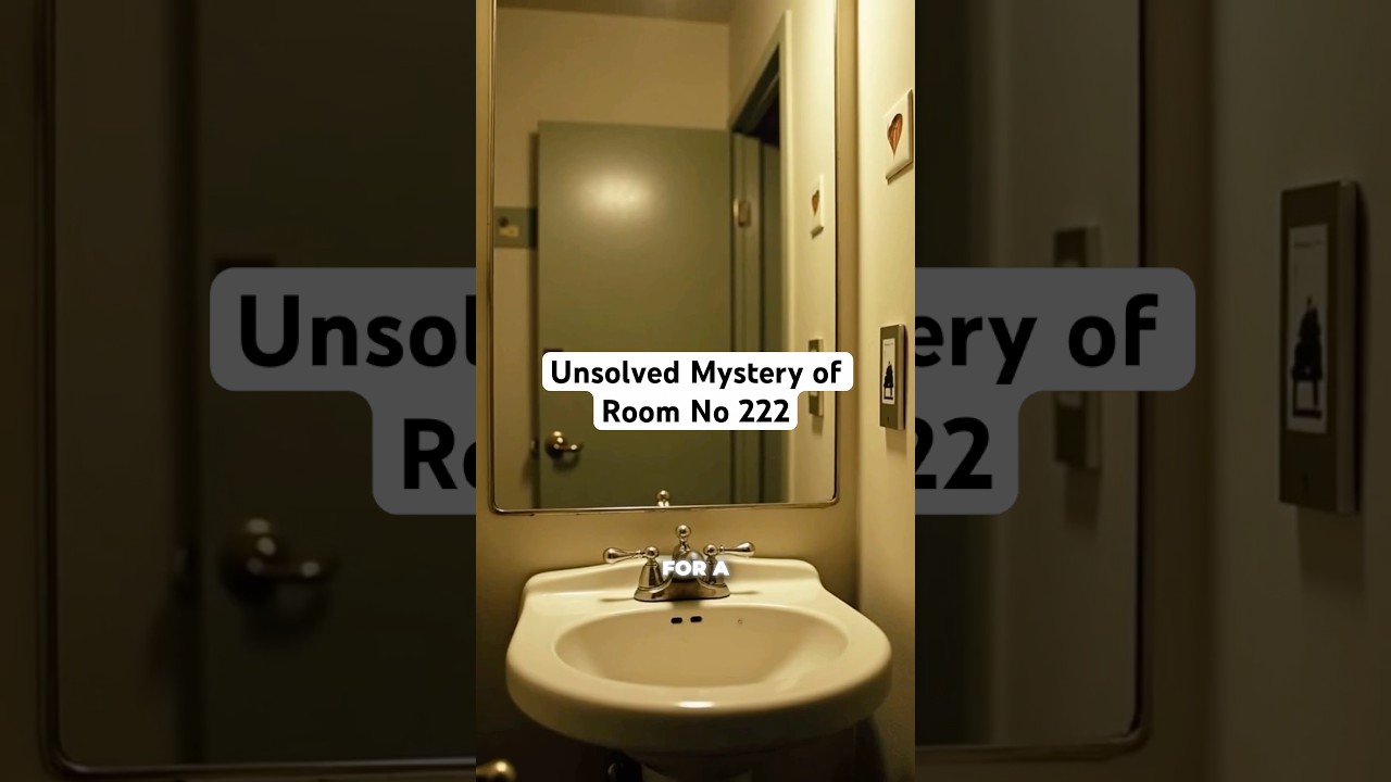 Unsolved Mystery of Room No 222 - The Truth is terrifying🤯 # ...
