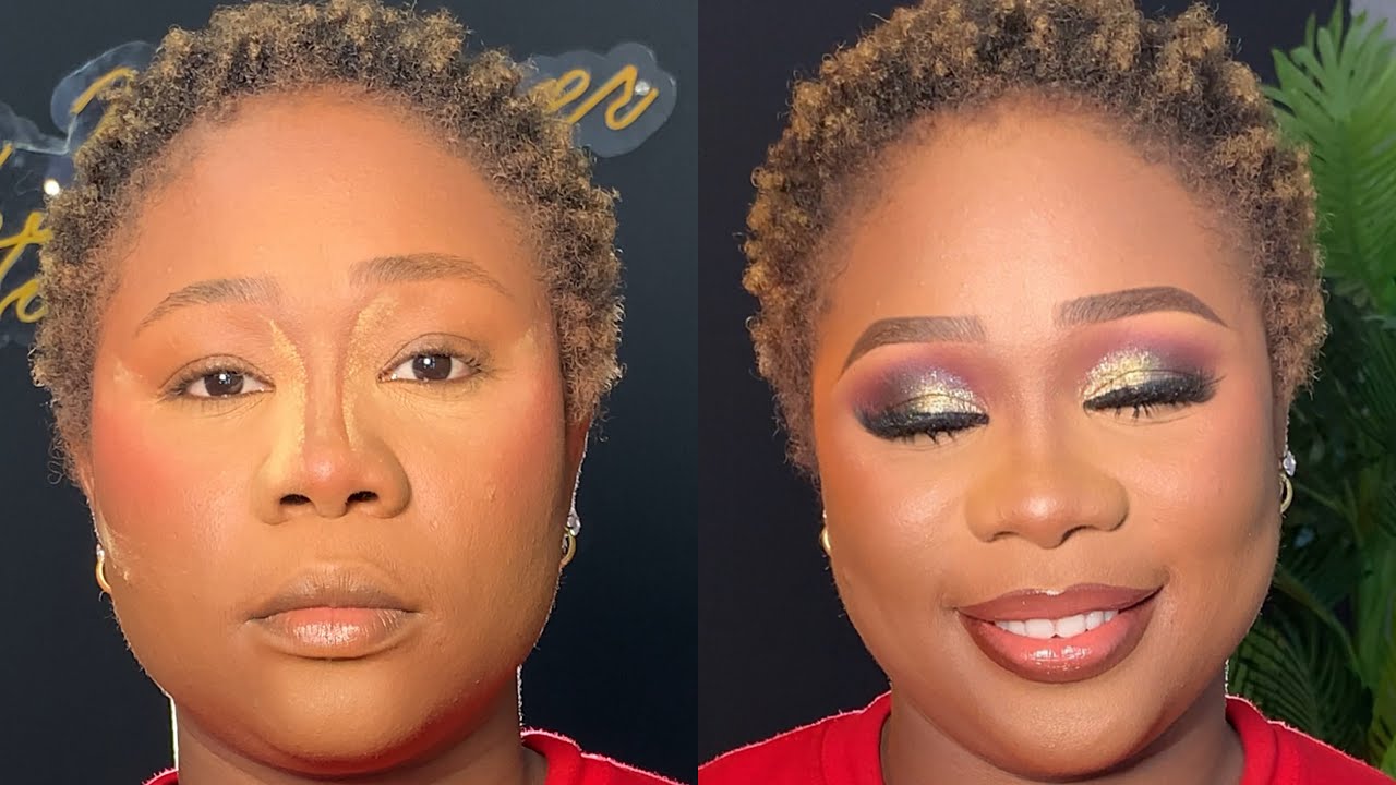 Full glam Makeup Tutorial - YouTube