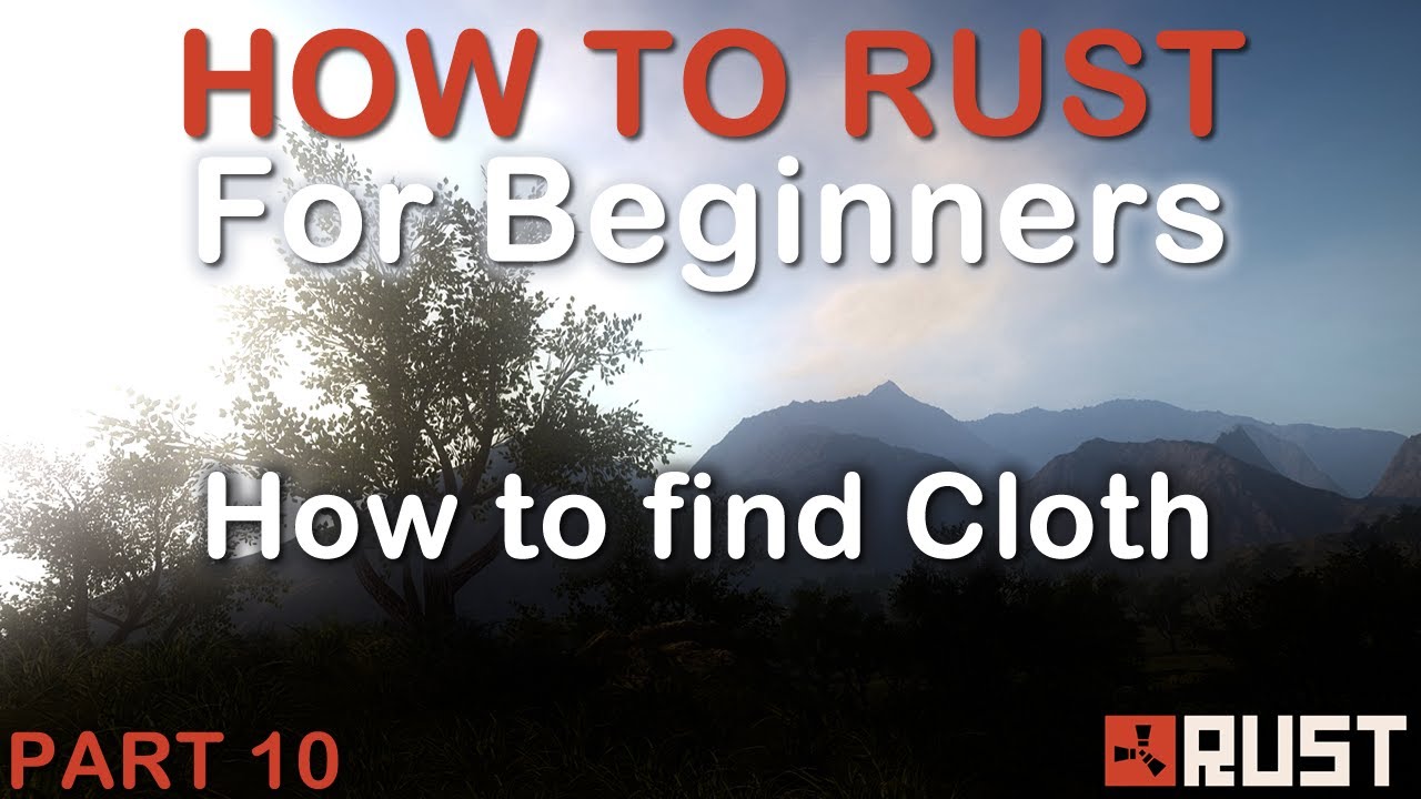 Rust for Beginners - How to find Cloth - YouTube