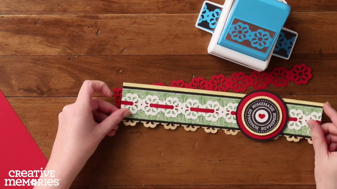 Doily Border Punch By Creative Memories Youtube