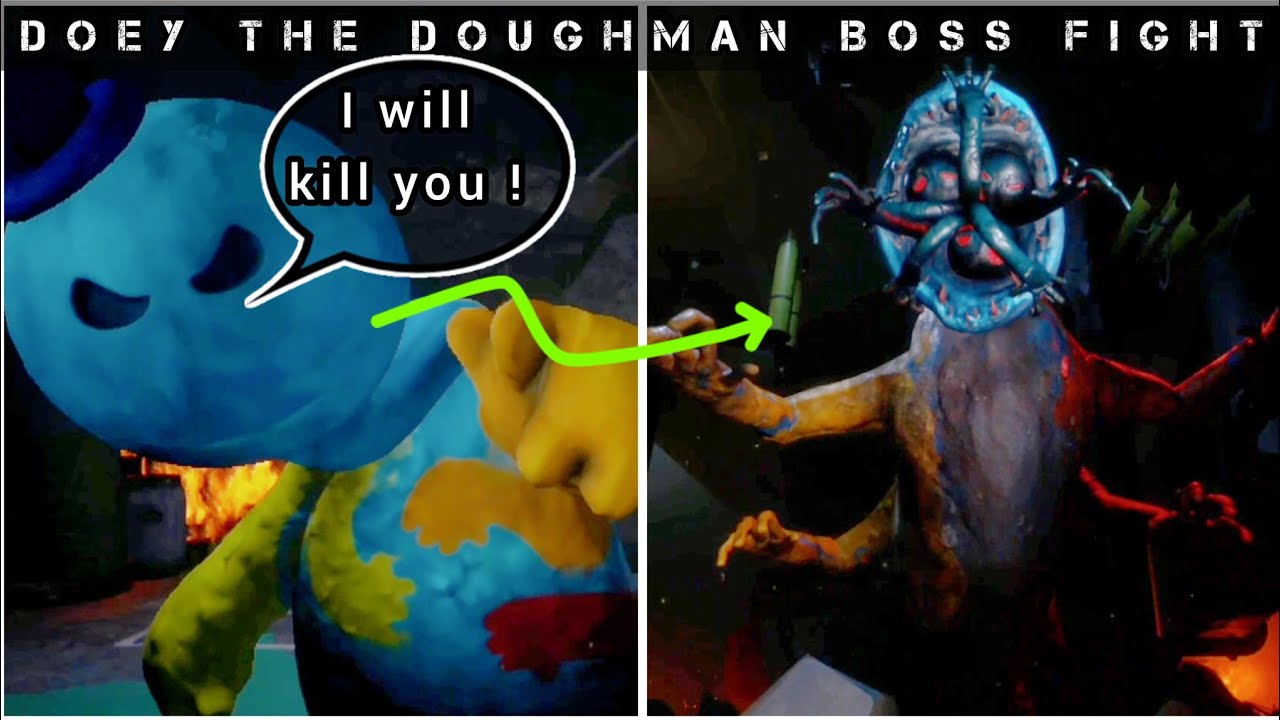 Doey the Doughman Boss Fight - YouTube