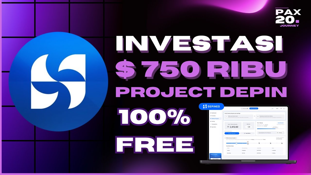 Potensial Airdrop dari Project DePIN dengan Pendanaan $750K - Depined ...