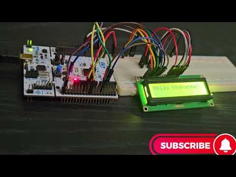 Programming Nucleo F446re for LCD 1602: Connections & Code (Part 2) - YouTube