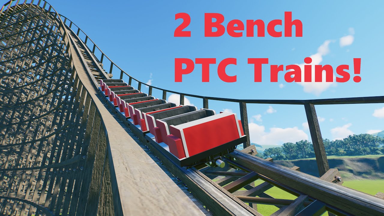 My first attempt at custom trains in Planet Coaster 2! 2 Bench PTC Trains - YouTube