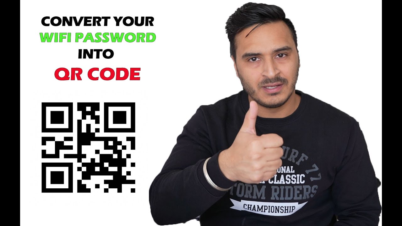 CONVERT WIFI PASSWORD INTO QR CODE IN 30 SECONDS YouTube CONVERT WIFI PASSWORD INTO QR CODE IN 30 SECONDS YouTube
