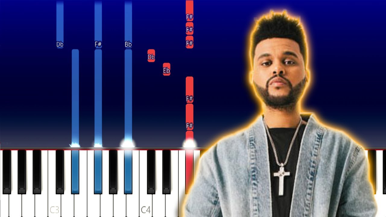 The Weeknd - Out Of Time (Piano Tutorial) - YouTube