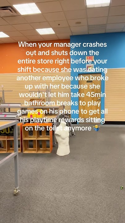 When Your Manager Crashes Out And Shuts Down The Entire Store Before Your Shift Fyp Shorts