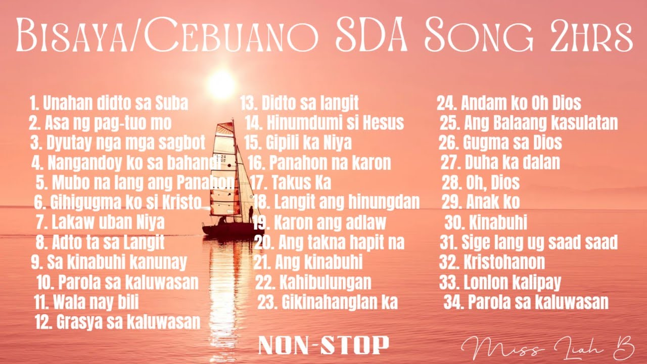 SDA SONG NON-STOP | BISAYA-CEBUANO | 2hrs - YouTube