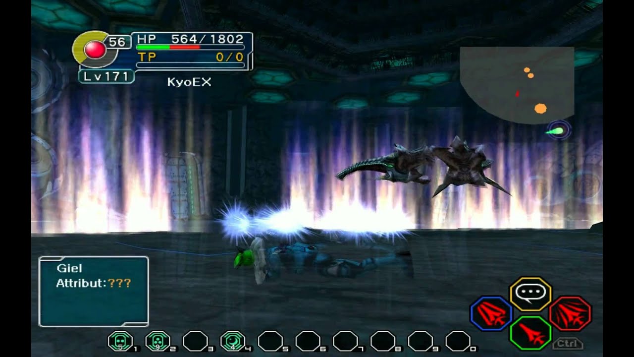 Phantasy Star Online Blue Burst - All final bosses- Ultimate mode - YouTube