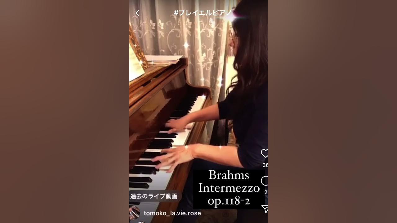 Brahms Intermezzo op.118-2 - YouTube