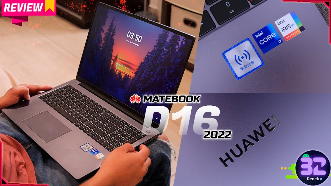 ¿La mejor Laptop? | Huawei MateBook D16 2022 Review en Español - YouTube