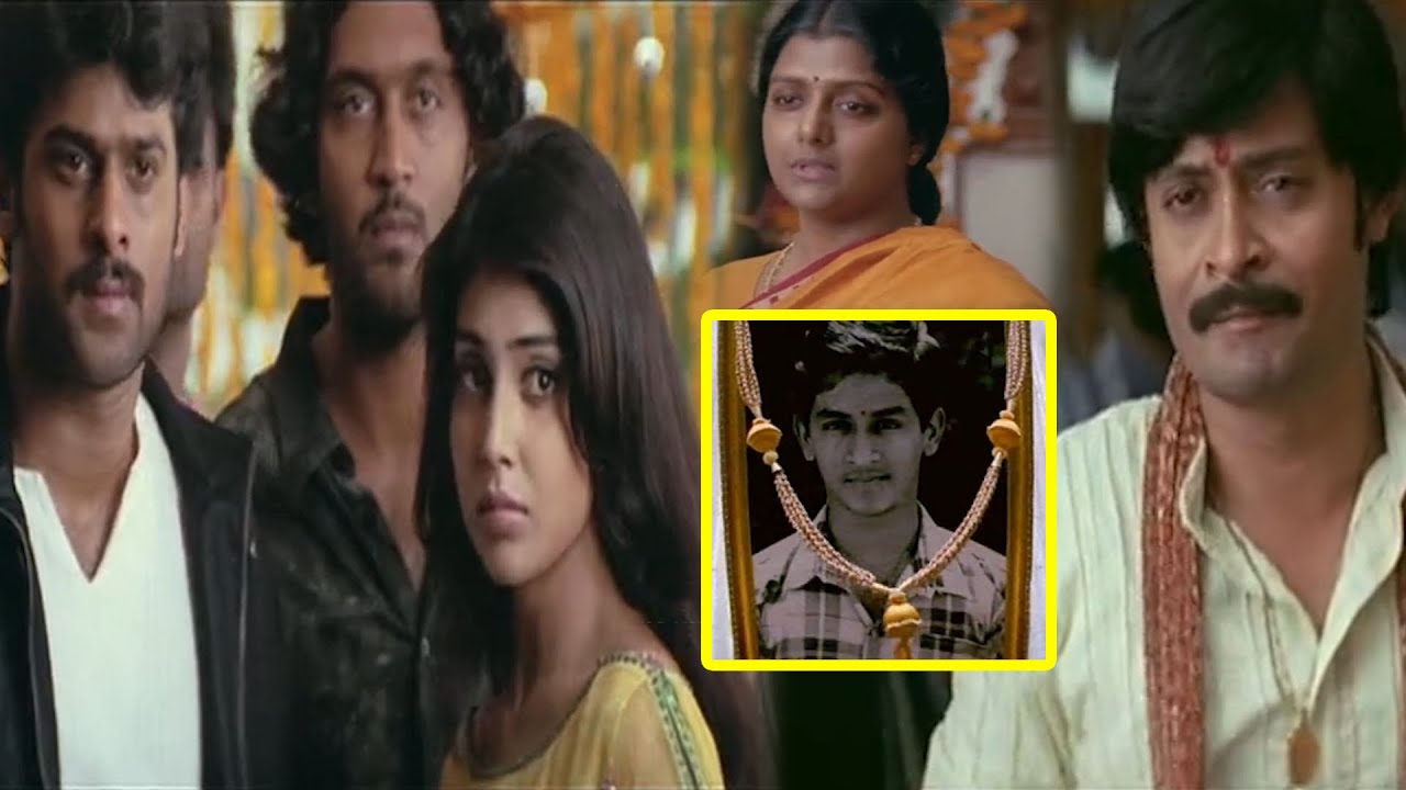 Prabhas Shocking Looks To Shafi | Chatrapathi Movie Scenes || TFC Films ...