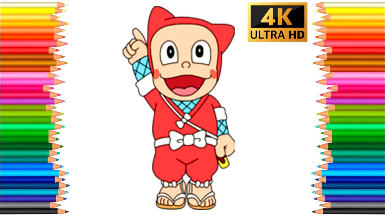 how to draw Shinzo | Shinzo drawing from Ninja Hattori - YouTube