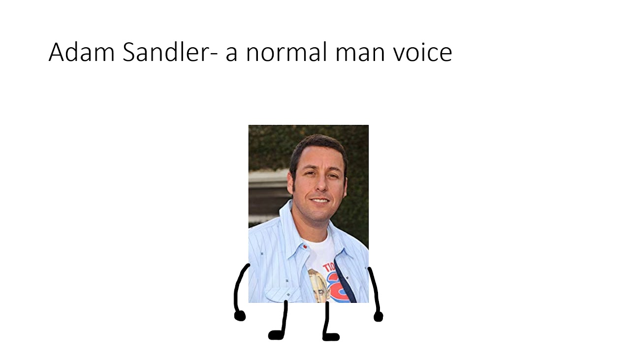 Adam Sandler still needs a voice actor - YouTube