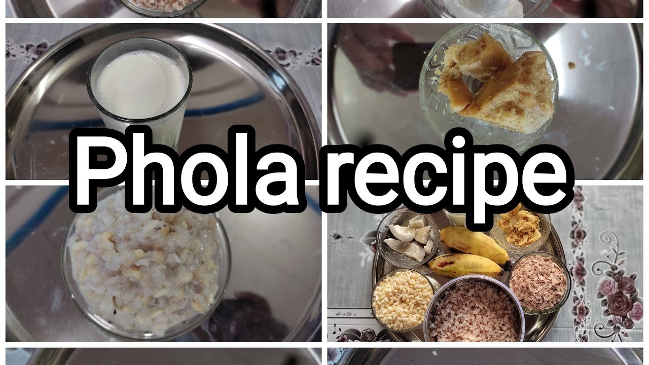 Phola recipe/Promotion and Awareness of milk and milk products/Poshan ...