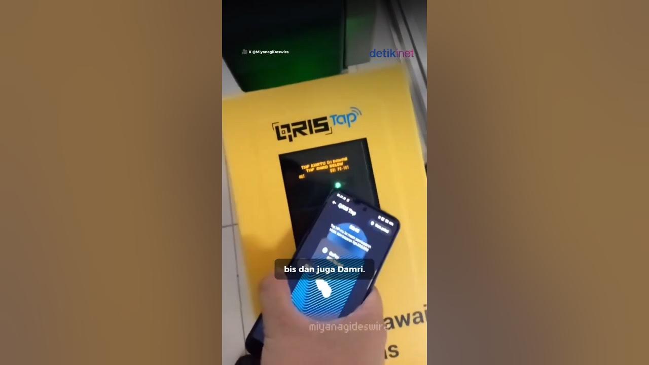 Cara Naik MRT Pakai QRIS Tap - YouTube