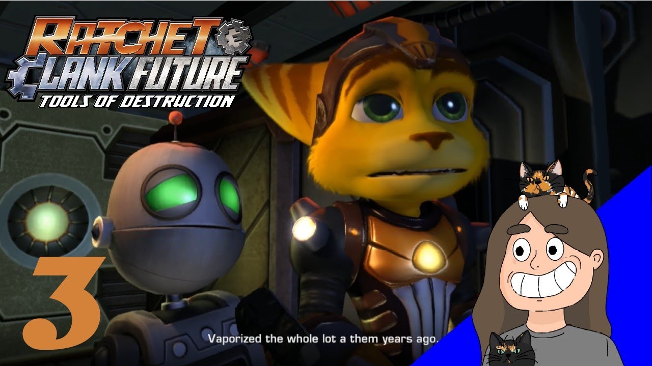 Ratchet & Clank Future: Tools of Destruction - Part 3 (Guess this is a way to get extra bolts ...