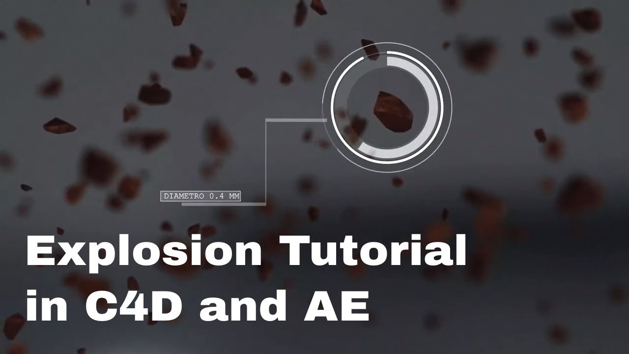Coffee Bean Explosion in Cinema4D and After Effects - YouTube