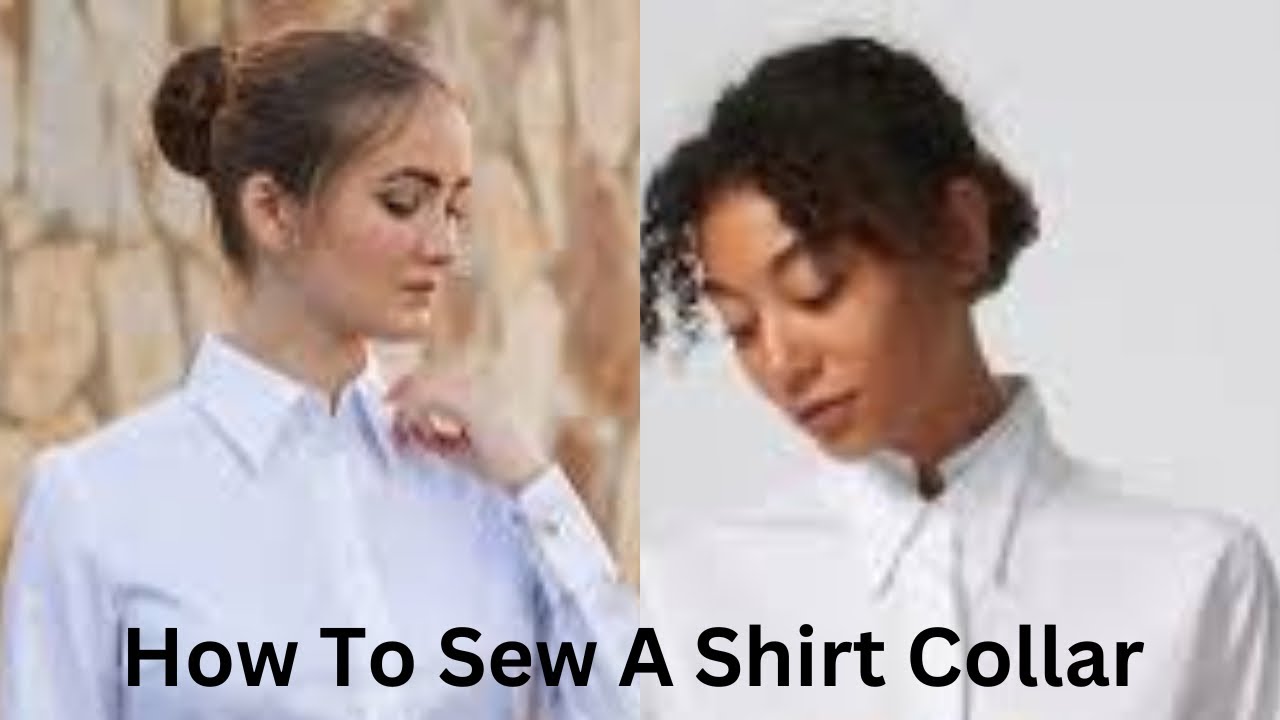 How To Cut and Sew a PERFECT SHIRT COLLAR /Beginner Guide - YouTube