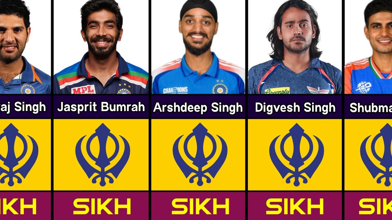 Sikh Cricketers in Indian Cricket Team | Sikh Indian Cricketers 2025 ...