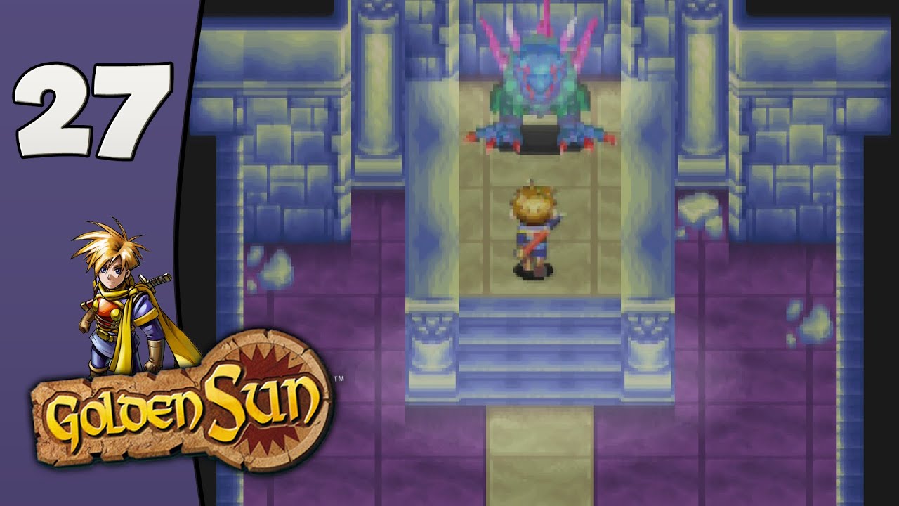 Golden Sun Walkthrough (Wii U) - Part 27: Hydros Statue Boss - YouTube