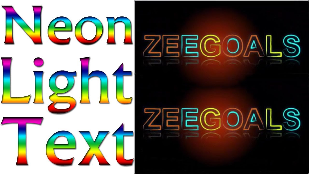 How To Make Neon Light Text In Coreldraw Neon Light Text Effect By How To Make Neon Light Text In Coreldraw Neon Light Text Effect By