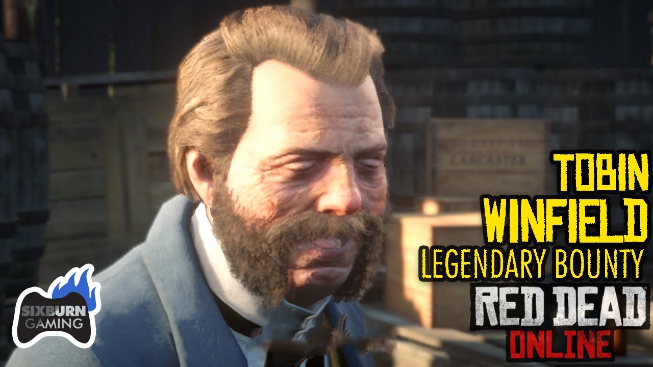 RED DEAD ONLINE TOBIN WINFIELD Legendary Bounty Solo - YouTube