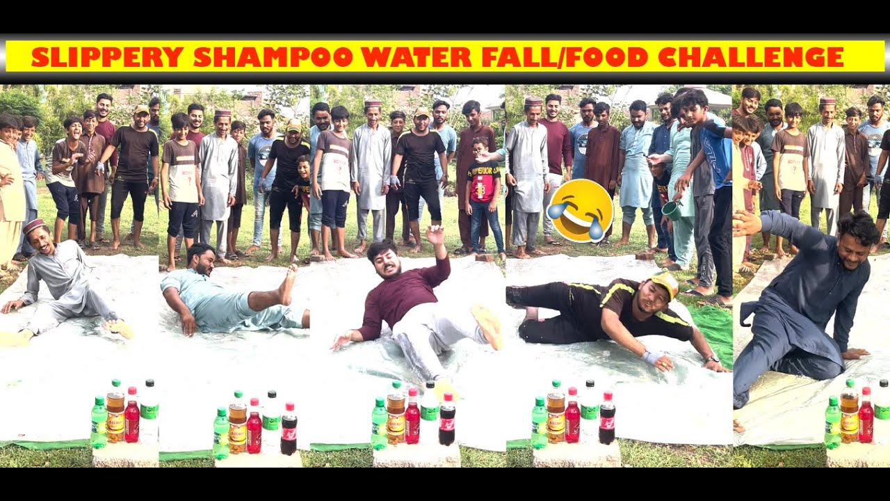 Slippery Soap/Shampoo Food Challenges, Very Interesting And Funny😱 # ...