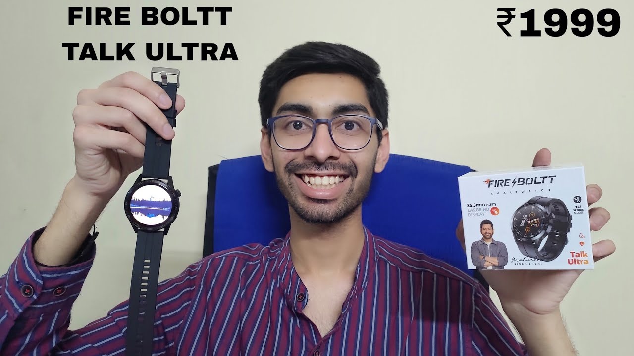 Fire Boltt Talk Ultra unboxing & Review | Best Bluetooth Calling Round ...