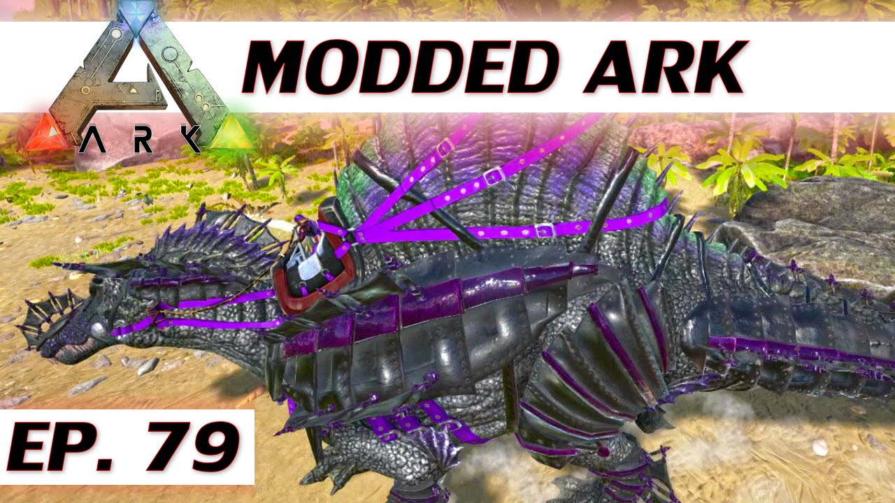 Modded ARK: Survival Evolved - Ep 79 - Pimp my dino (spino) - single ...