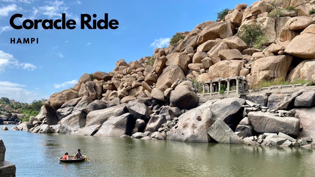 Coracle Ride | Explore Riverside Ruins of Hampi | Hampi | Karnataka | India | 4K - YouTube