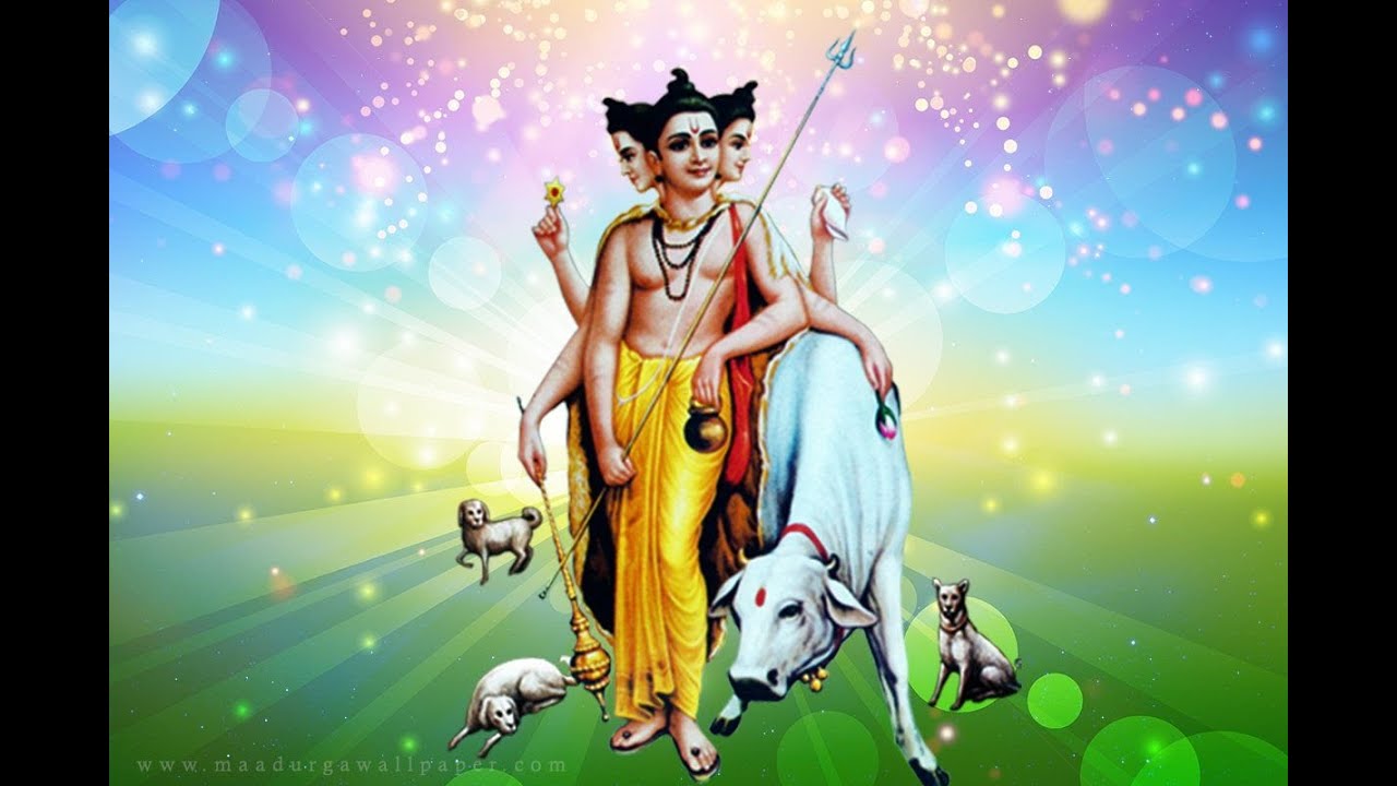 Shri Datta Mantra दत्त मंत्र Digambara Digambara Shripad Vallabh ...