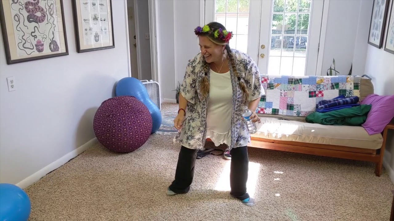2 Step Cowboy Boogie Git Up Challenge Laboring Mom Style - YouTube