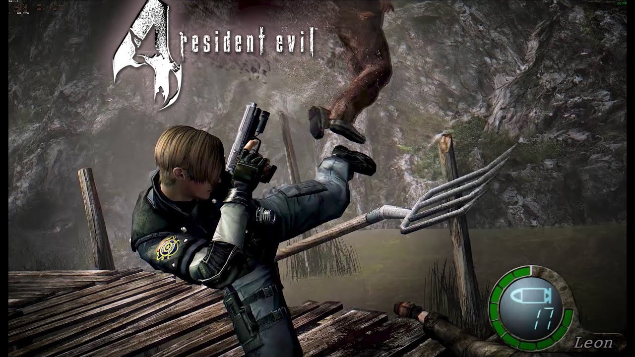 Resident Evil 4 headshot with a kick #shorts - YouTube