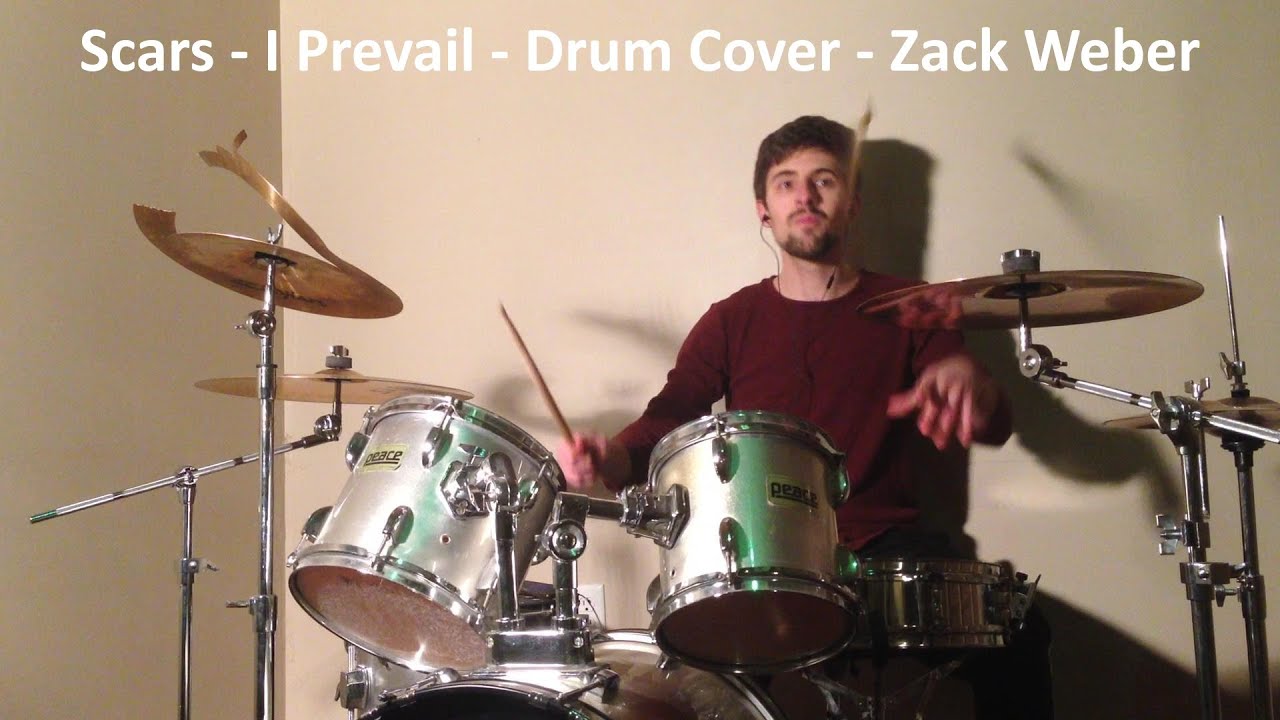 Scars - I Prevail - Drum Cover - Zack Weber - YouTube