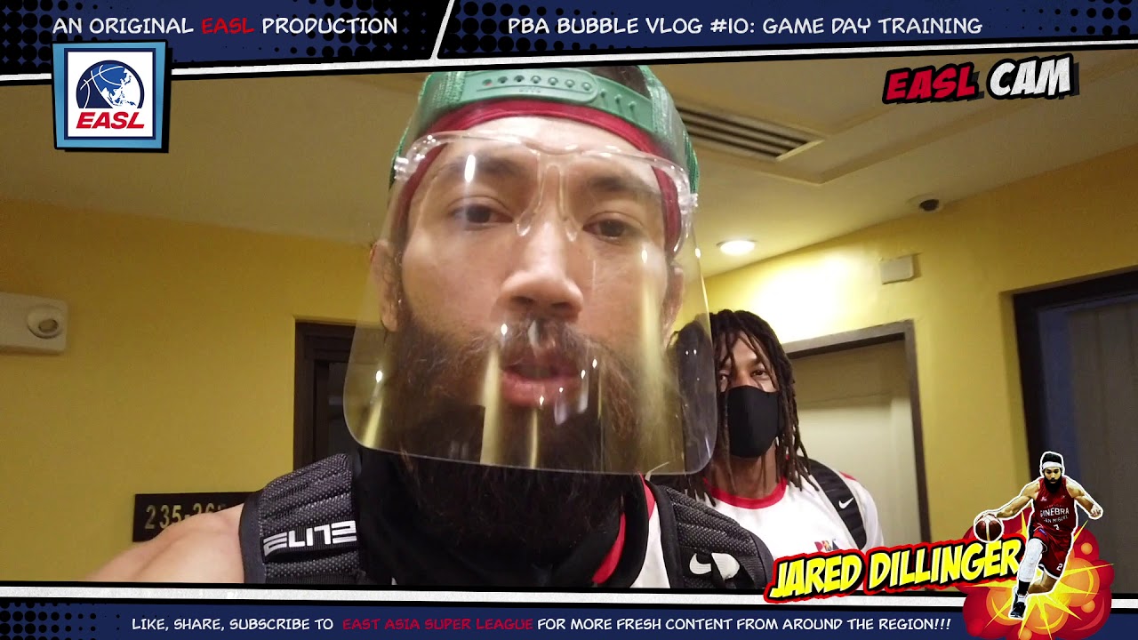EASL Cam feat. Jared Dillinger | PBA Bubble Vlog #10: Game Day Training | Special Guest Joe ...