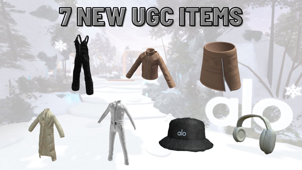 How to get 7 new ugc items in Alo Sanctuary roblox - YouTube