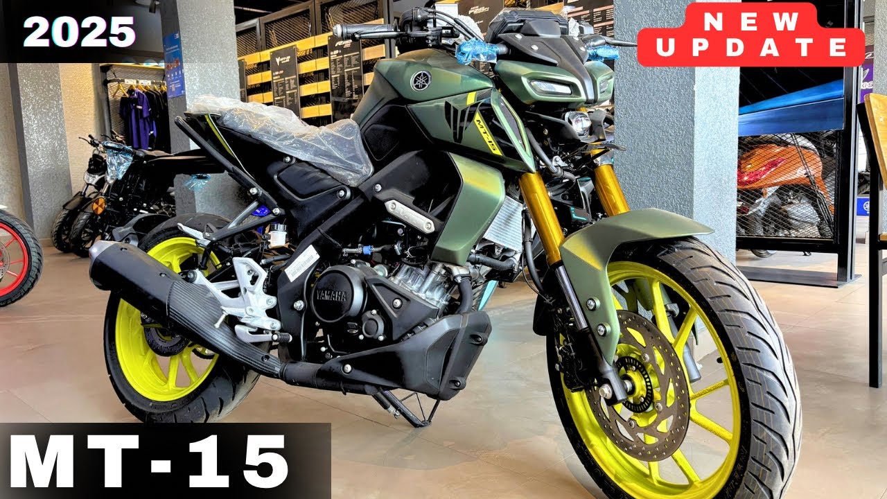 Yamaha Mt-15 2025 Model | Full Detailed Review | On Road Price | New ...