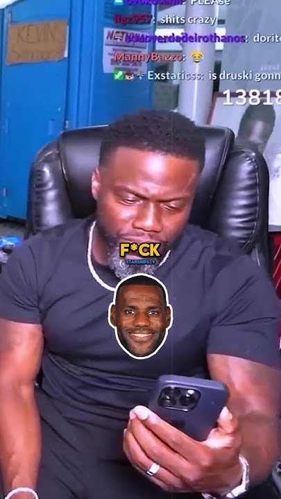 Kai Cenat, Druski and Kevin Hart Facetimes LeBron James - YouTube
