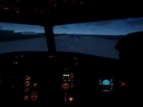 CAE A320 simulator - YouTube