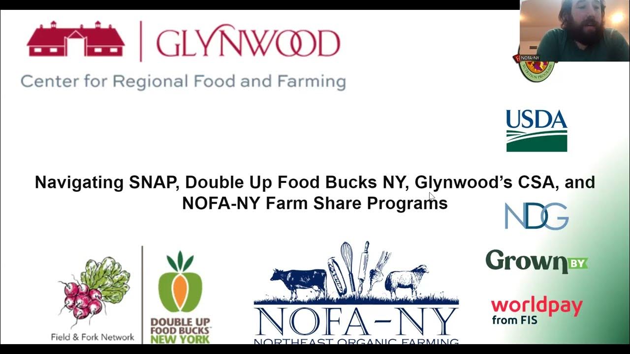 Navigating SNAP & Double Up Food Bucks for your CSA - YouTube